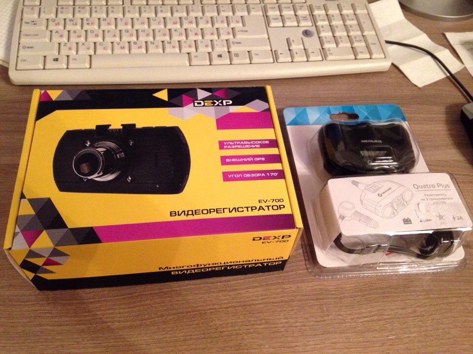 Видеорегистратор. Попытка №2. DEXP EV-700 — Peugeot 307, 1,6 л, 2007 года | аксессуары | DRIVE2