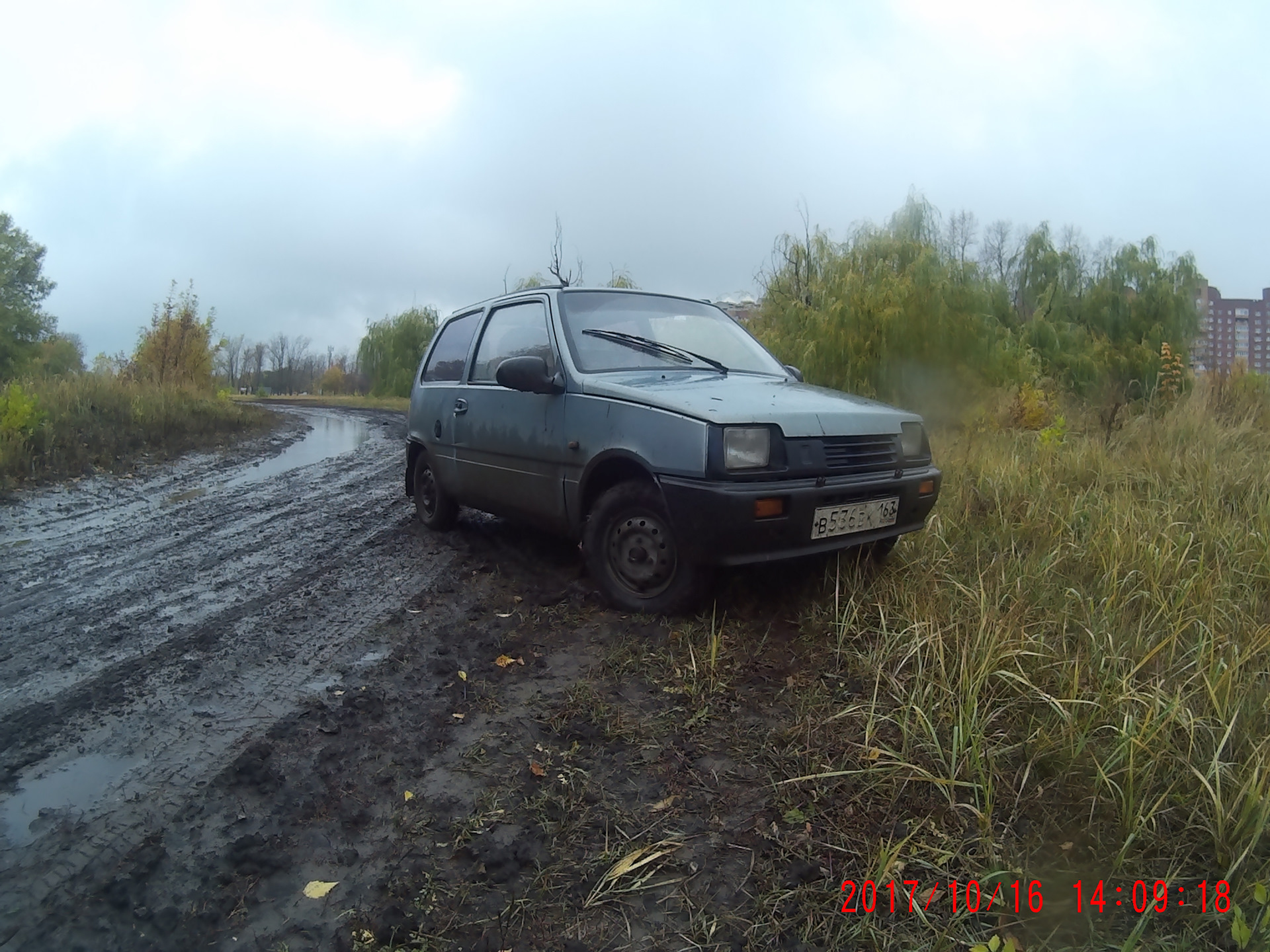 секси зеркало — Lada Ока 11113, 0,7 л, 2003 года | фотография | DRIVE2