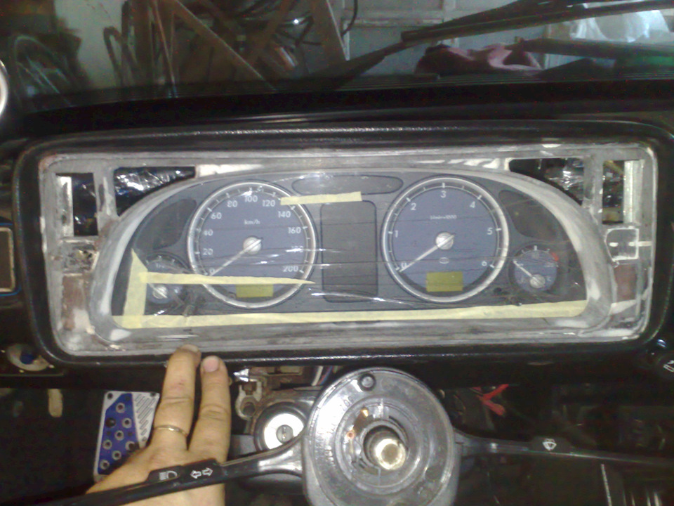 Приборка от Газ-31105 в Ваз-2105 — DRIVE2