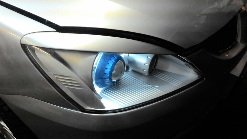 Муки выбора. Маски фар и скобы суппортов. — Mitsubishi Lancer IX, 1,6 л ...