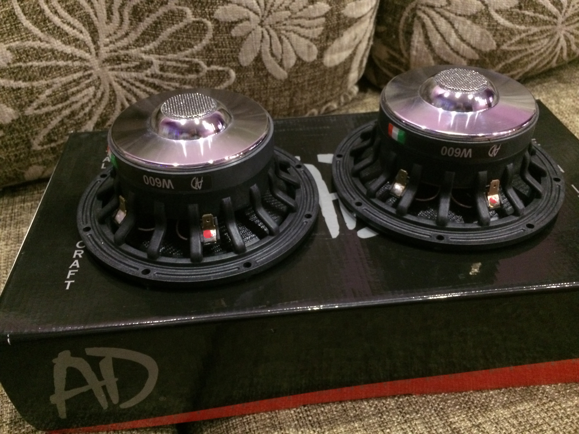 059: Новые НЧ. Audio Development W600. — Lada 2114, 1,5 л, 2007 года ...