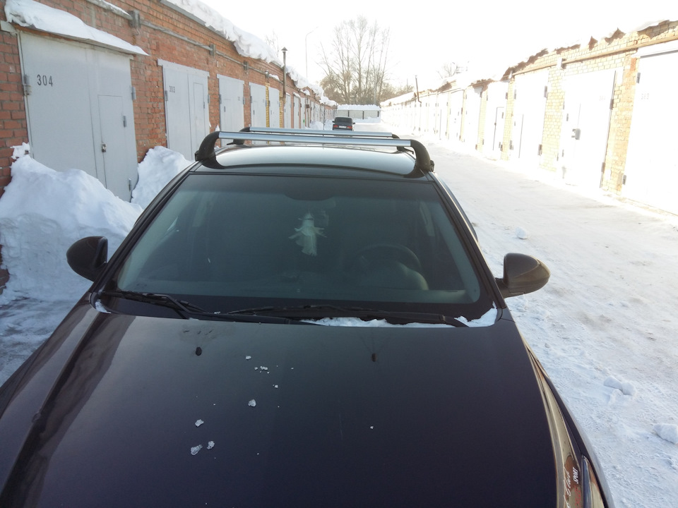 багажник на крышу — Chevrolet Cruze (1G), 1,6 л, 2012 года | аксессуары ...