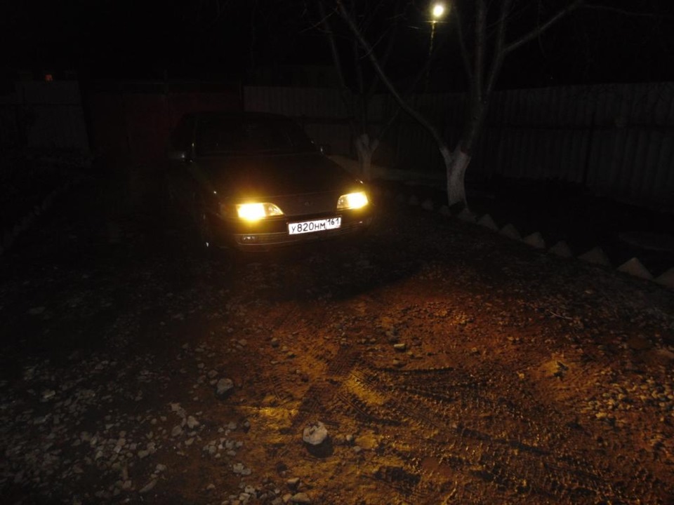 Ксенон 3000к — Daewoo Espero, 2 л, 1996 года | просто так | DRIVE2