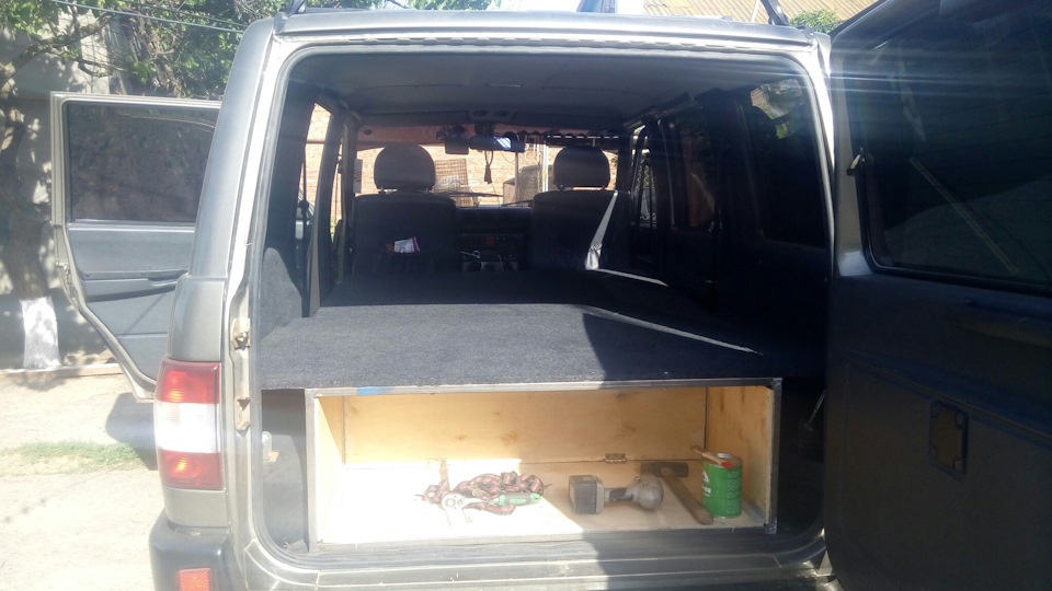 Спальник/ органайзер в уаз симбир ( патриот) часть 3 заключительная ...