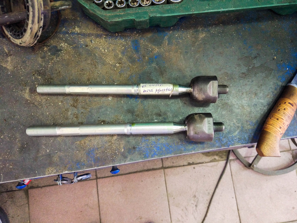 Замена рулевых тяг — Lexus GS 450h (1G), 3,5 л, 2007 года | визит на ...