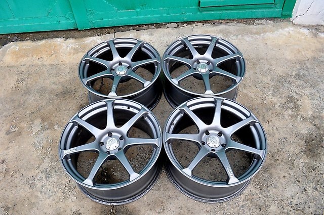 Yokohama Advan AVS T7 8j+38 R17 5х100 — Toyota Carina ED (3G), 2 л ...