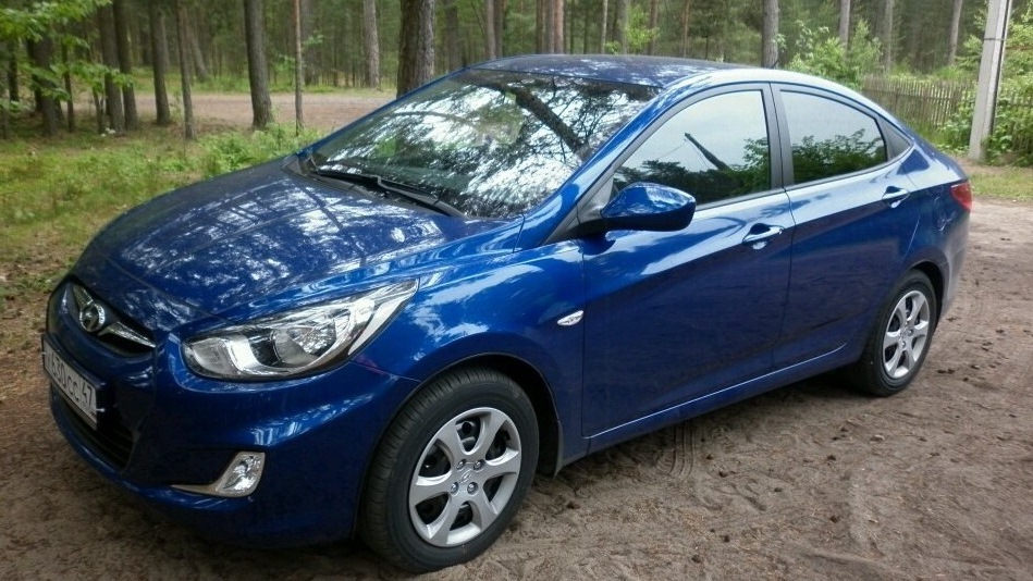 Hyundai Solaris бензиновый 2011 | на DRIVE2