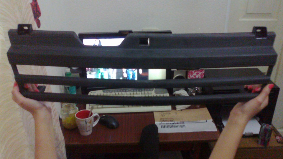 решотка в стиле ADIDAS — Lada 21099, 1,5 л, 1996 года | тюнинг | DRIVE2