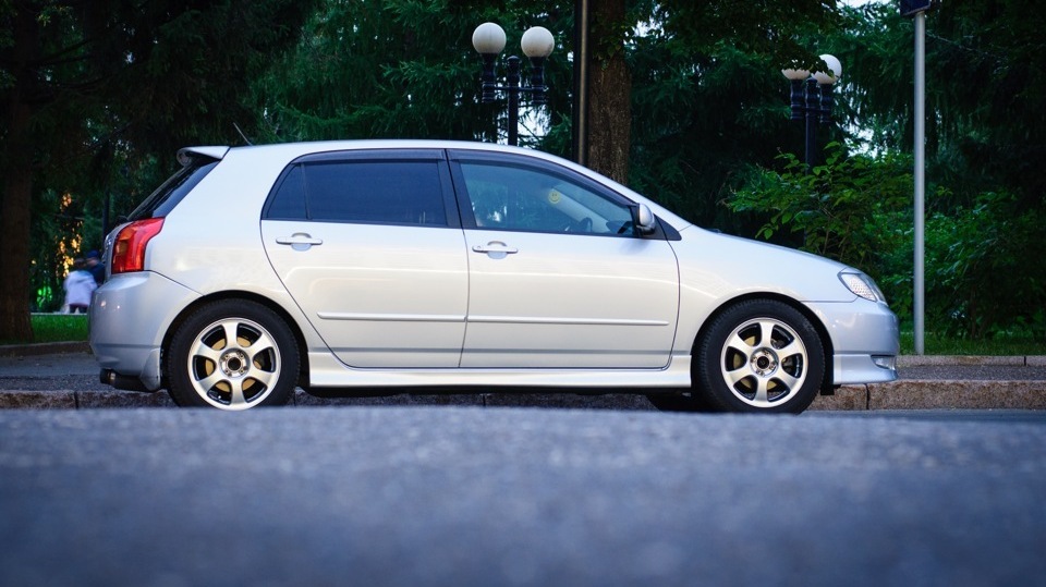 Выпуск Blitz Power Site / Nur-Spec — Toyota Corolla RunX, 1,8 л, 2002 года | видео | DRIVE2