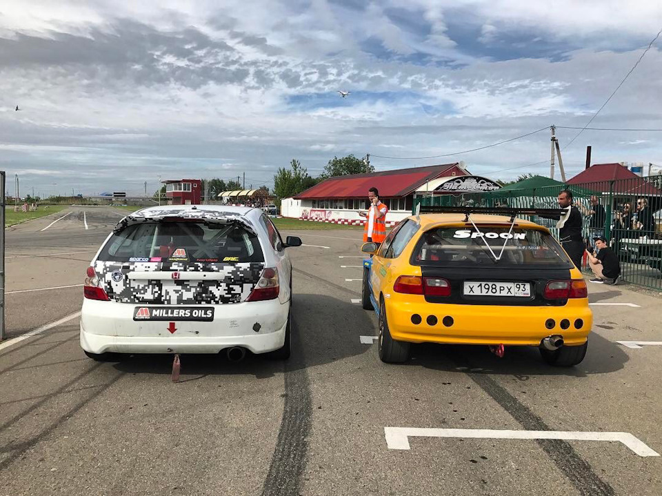 1 этап Time Attack на устьлабе ч.1 — Honda Civic Hatchback (6G), 1,6 л ...