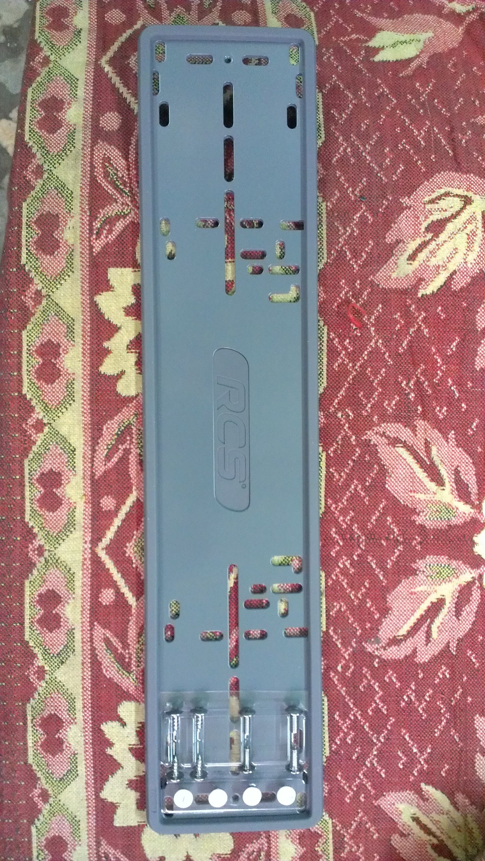 номерные рамки RCS — Chevrolet Aveo Sedan (2G), 1,6 л, 2013 года ...