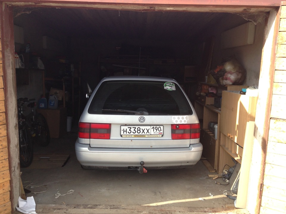 Готовим рабочее место — Volkswagen Passat Variant B4 2 8 л 1996