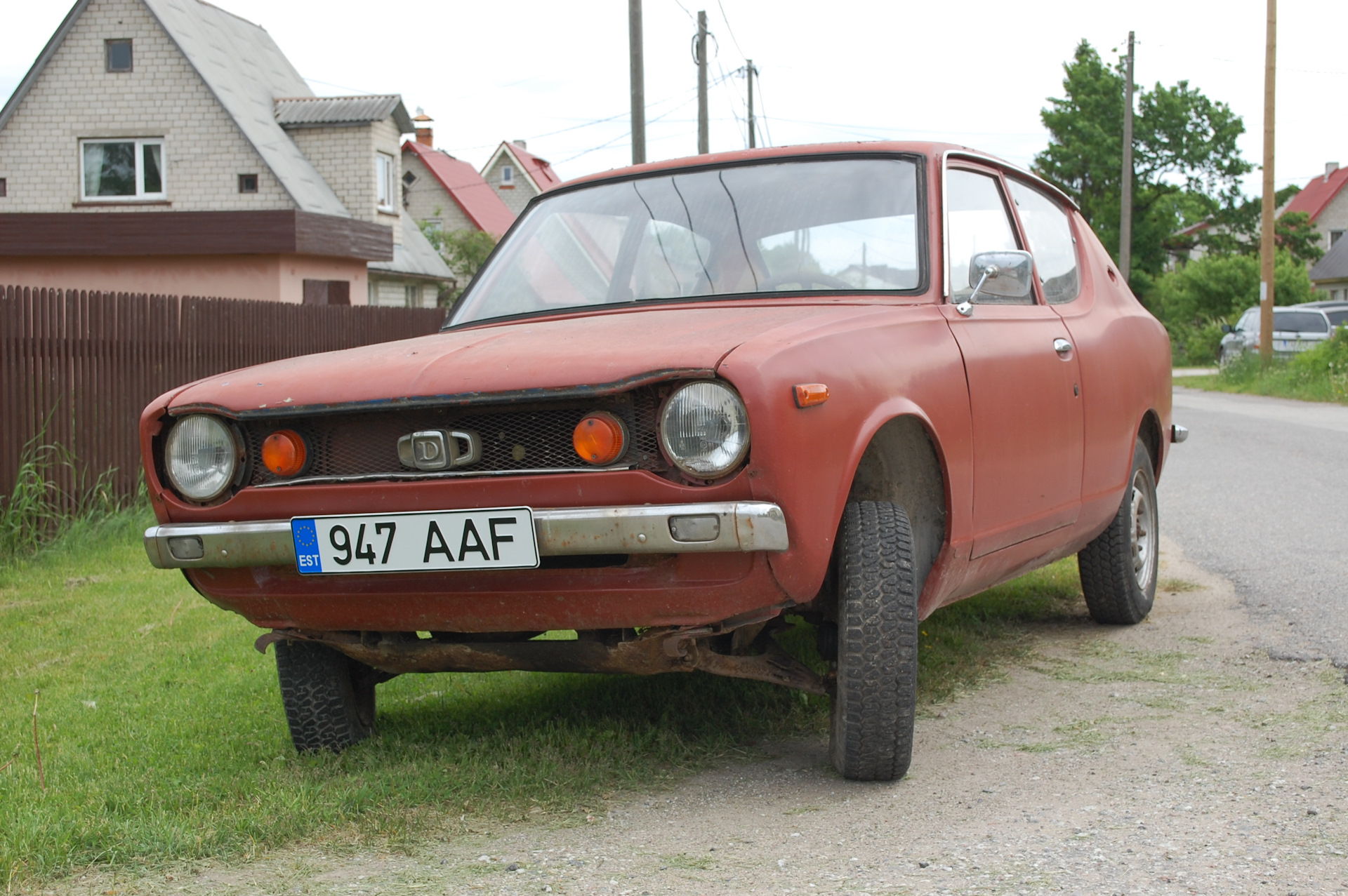 Круговращение… — Datsun Cherry (E10), 1 л, 1976 года | наблюдение | DRIVE2