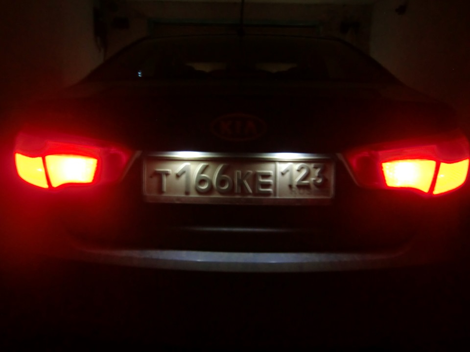 #3 Установка светодиодов — KIA Rio (3G), 1,6 л, 2013 года | стайлинг ...