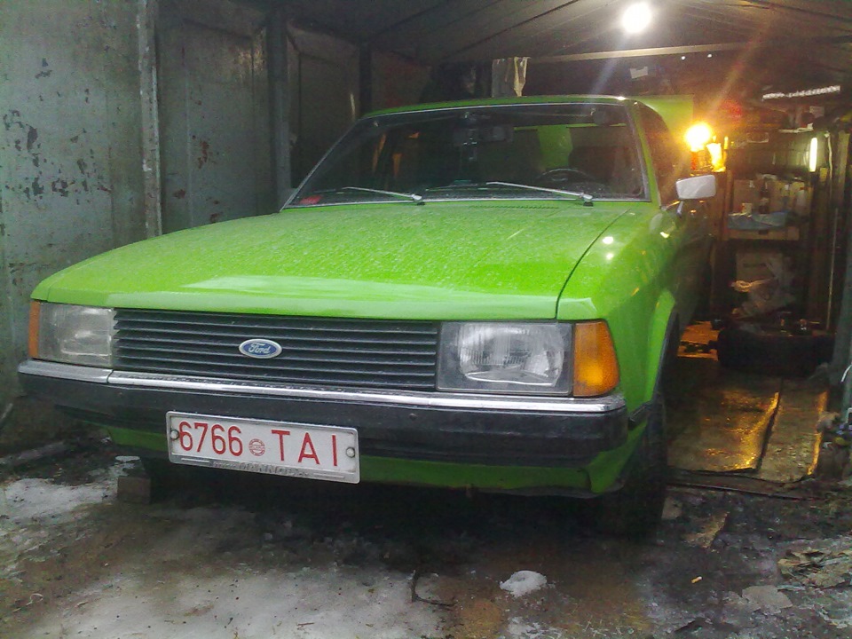 нашел еще одно старое фото — Ford Granada Mark II, 2,3 л, 1983 года ...