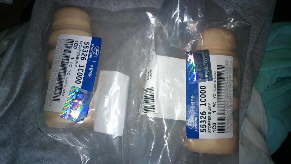 Замена стоек по кругу — Hyundai Getz, 1,4 л, 2006 года | визит на ...