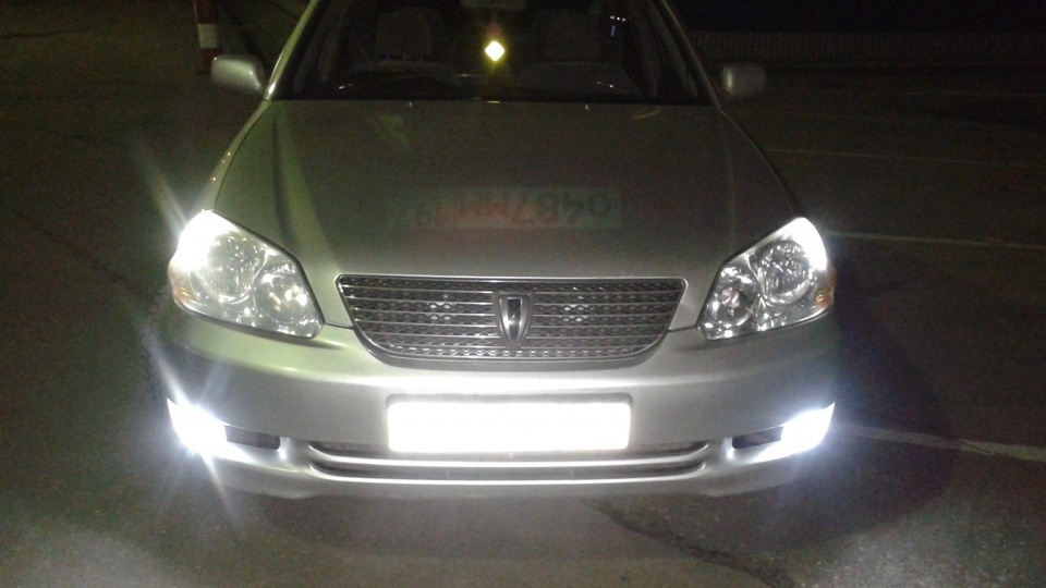 Toyota Mark II (110) 2.5 бензиновый 2001 | 2.5 шустрая марковка на DRIVE2
