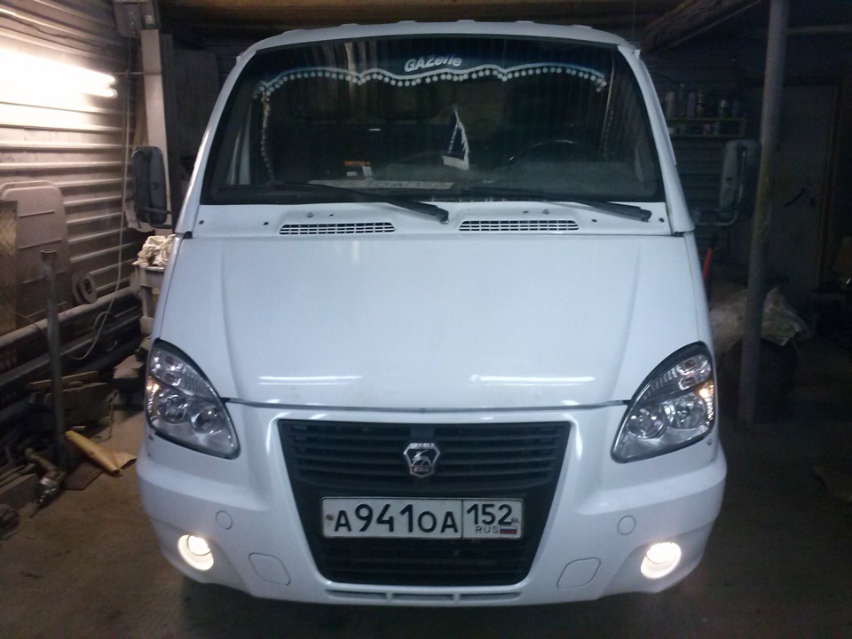 Подключил противотуманки — ГАЗ Газель, 2,5 л, 1998 года | тюнинг | DRIVE2