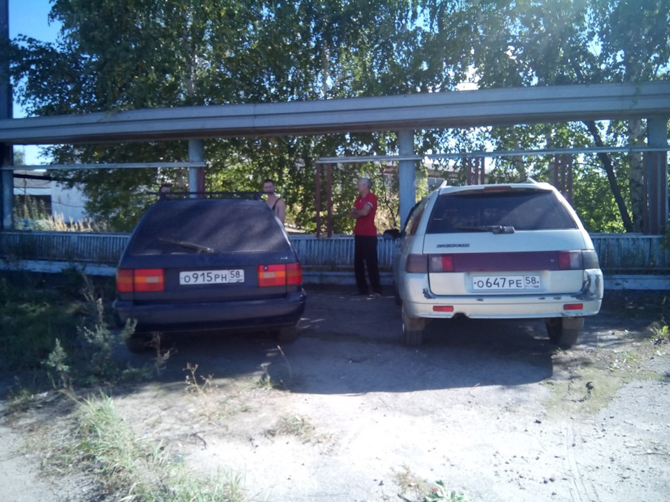В В был зверски продан… — Volkswagen Passat B4 2 л 1994 года