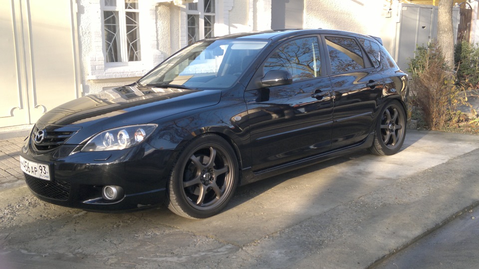 Black-Monza-смотрим оцениваем! — Mazda 3 (1G) BK, 2 л, 2006 года ...