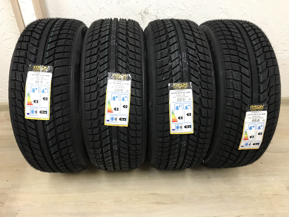 225/50 R18 Syron Everest 1 Plus 4700 руб. — EuroShinTrade1 на DRIVE2