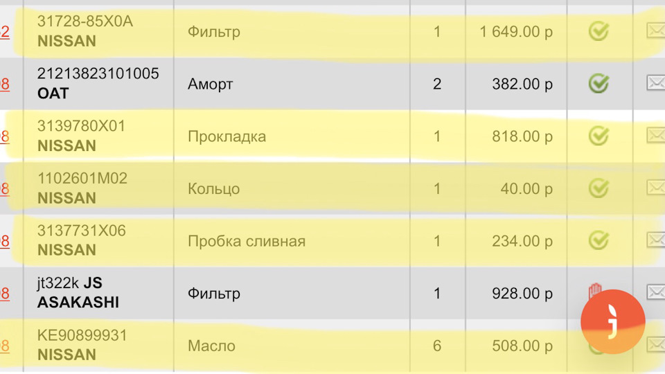 Замена масла АКПП и ГУРа — Nissan Teana (J31), 2,3 л, 2006 года ...