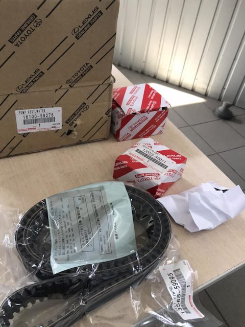 1610059276 Насос водяной TOYOTA LEXUS | Запчасти на DRIVE2