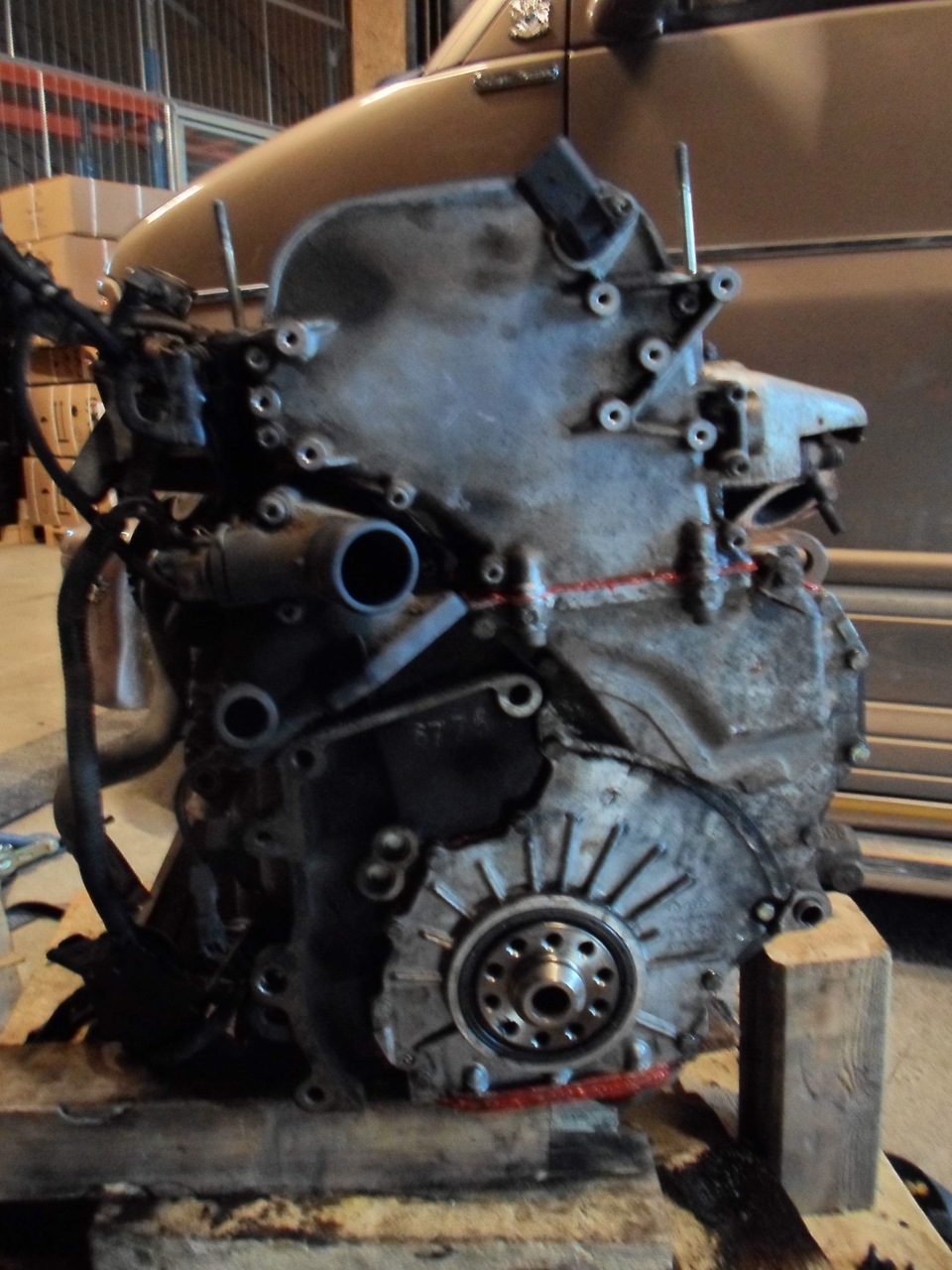 Ремонт часть 2. VR6 ГРМ вторая часть. — Ford Galaxy (Mk I), 2,8 л, 1999 ...