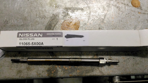 110655X00A Свеча накаливания NISSAN INFINITI | Запчасти на DRIVE2