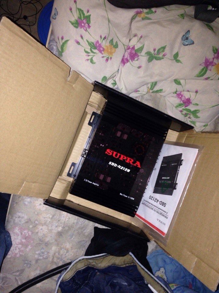 продам абсолютно новый усилок.subra sbd-2120 1500 рублей! — Сообщество «DRIVE2 Казань» на DRIVE2