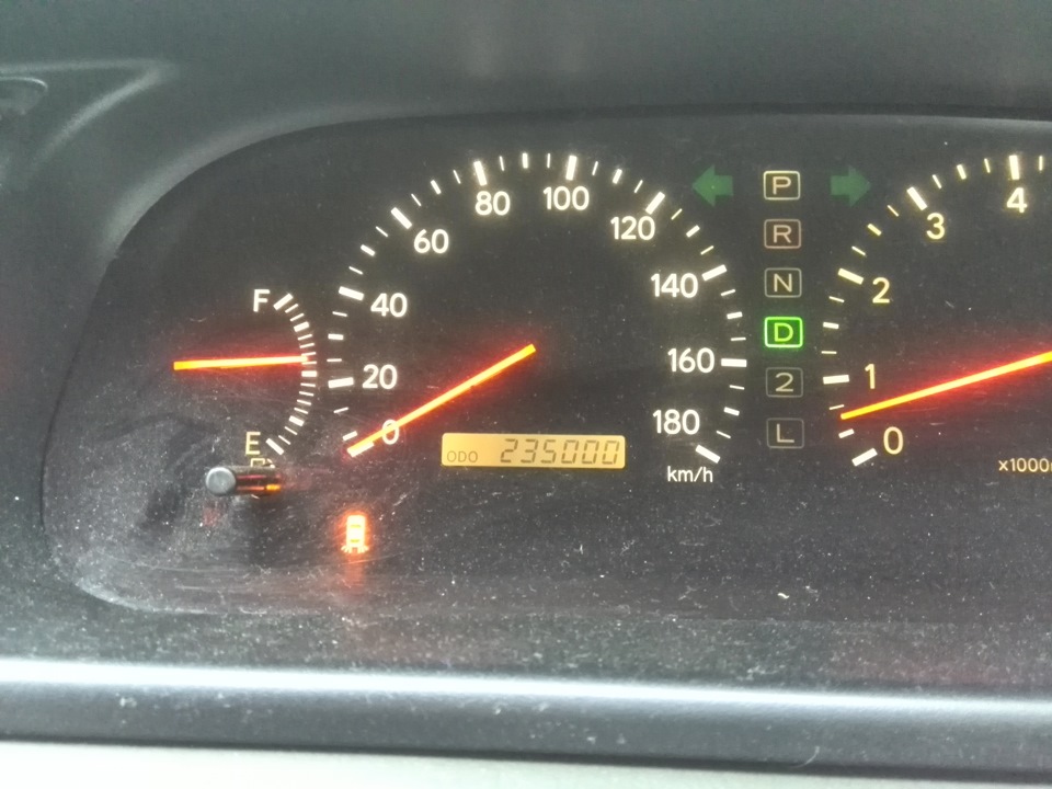 Замена масла в двигателе и АКПП — Toyota Mark II Qualis, 2,5 л, 1997 ...