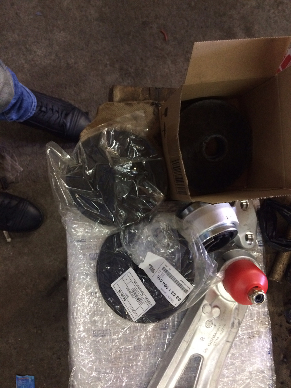 33531094518 Изолирующ.прокладка пружины Нж BMW | Запчасти на DRIVE2