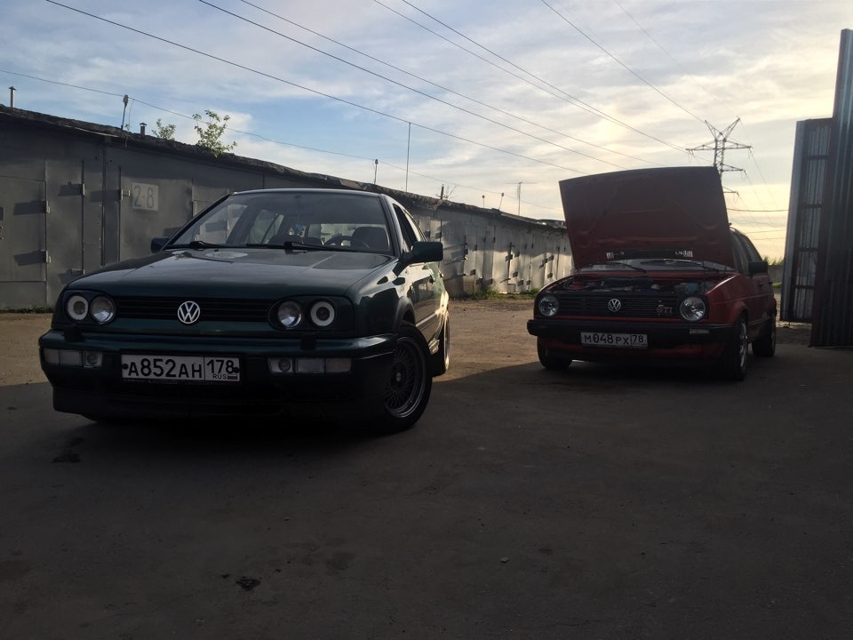 Hella dual round уже не тизер;) — Volkswagen Golf Mk3, 1,8 л, 1994 года ...