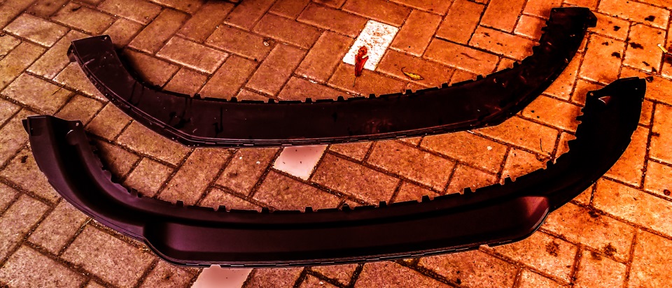 Передний бампер R-Line — Volkswagen Golf Mk6, 1,2 л, 2010 года ...