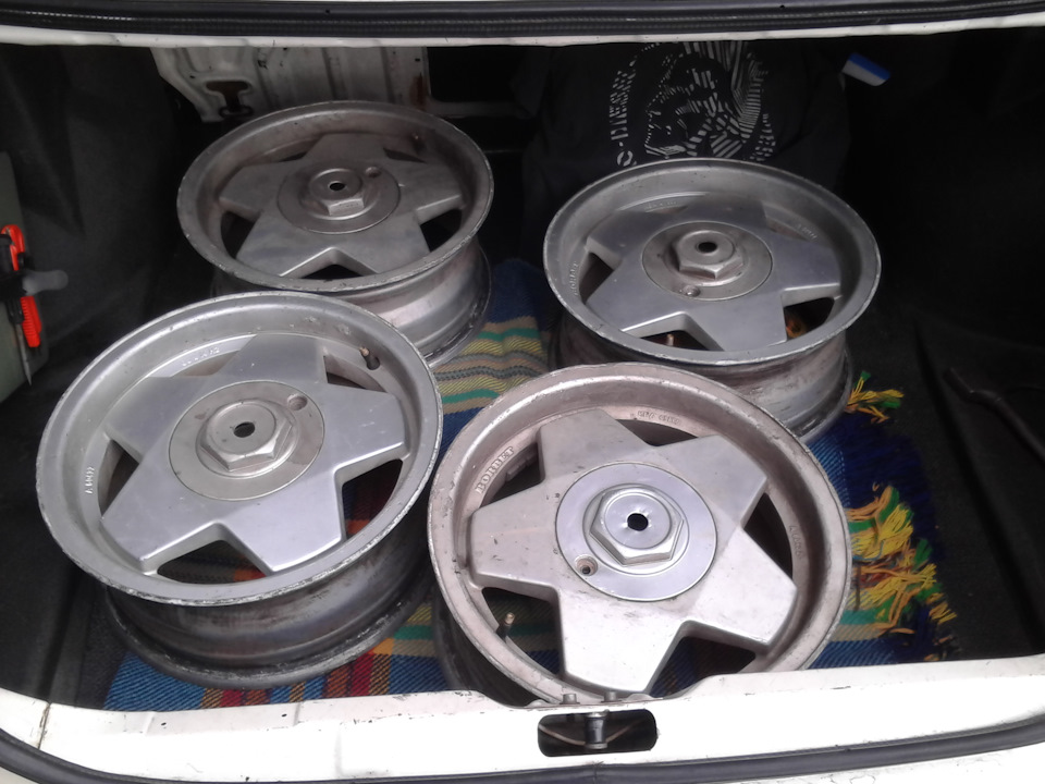 Прикупил Borbet A R14 и сальники к КПП — Volkswagen Jetta II, 1,6 л ...