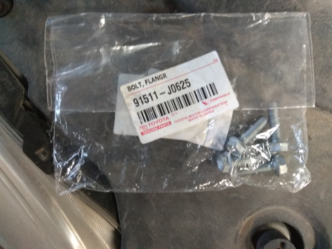 91511J0625 Болт TOYOTA LEXUS | Запчасти на DRIVE2