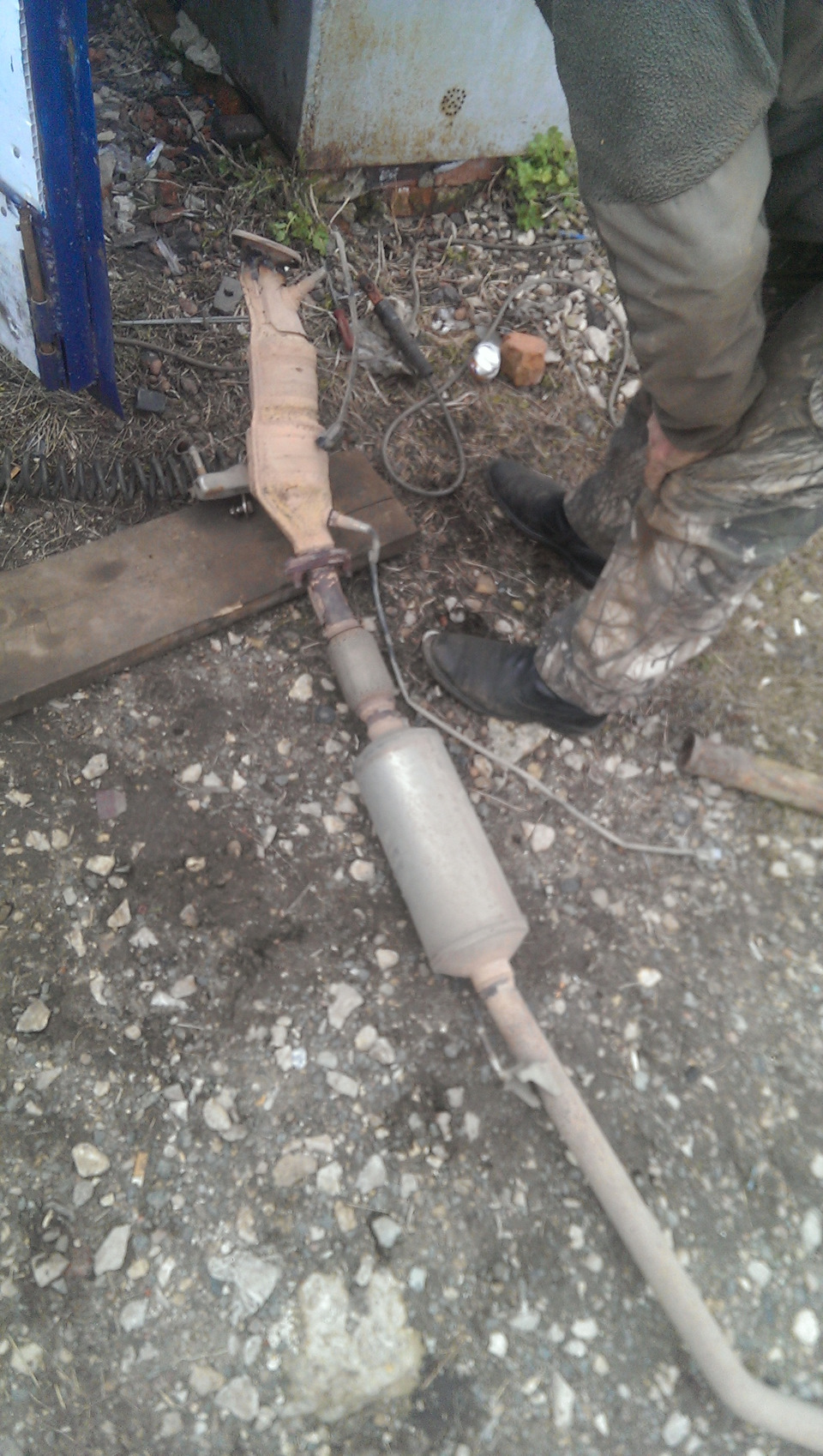 Прокладка катализатора — KIA Soul (1G), 1,6 л, 2011 года | поломка | DRIVE2