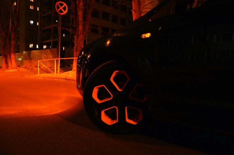 Оранжевый свет — Ford Focus Hatchback II, 2 л, 2006 года | стайлинг ...