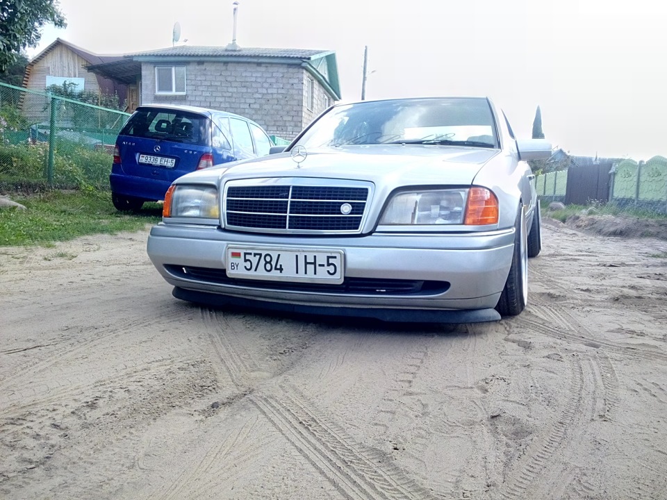 #oldschoolrebuild " Front Lip " — Mercedes-Benz C-Class (W202), 1,8 л ...