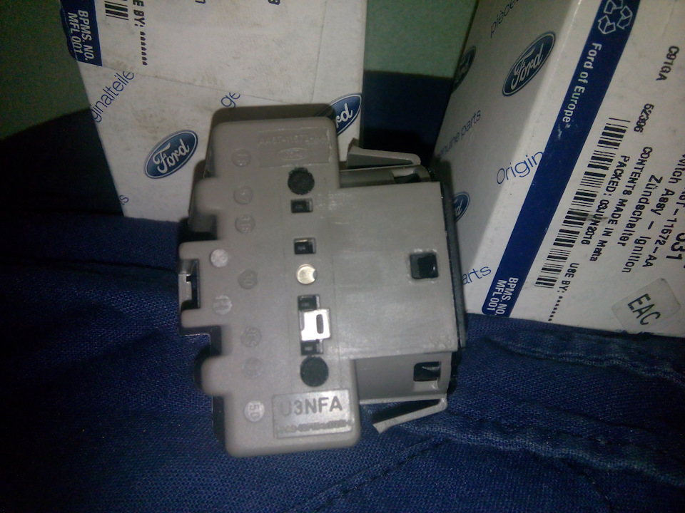 1677531 Группа контактная замка зажигания / 98~ Ford | Запчасти на DRIVE2