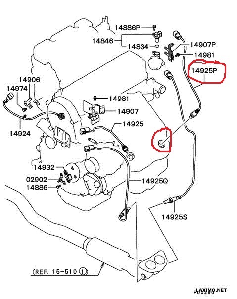 MN158918 Датчик кислорода Mitsubishi | Запчасти на DRIVE2