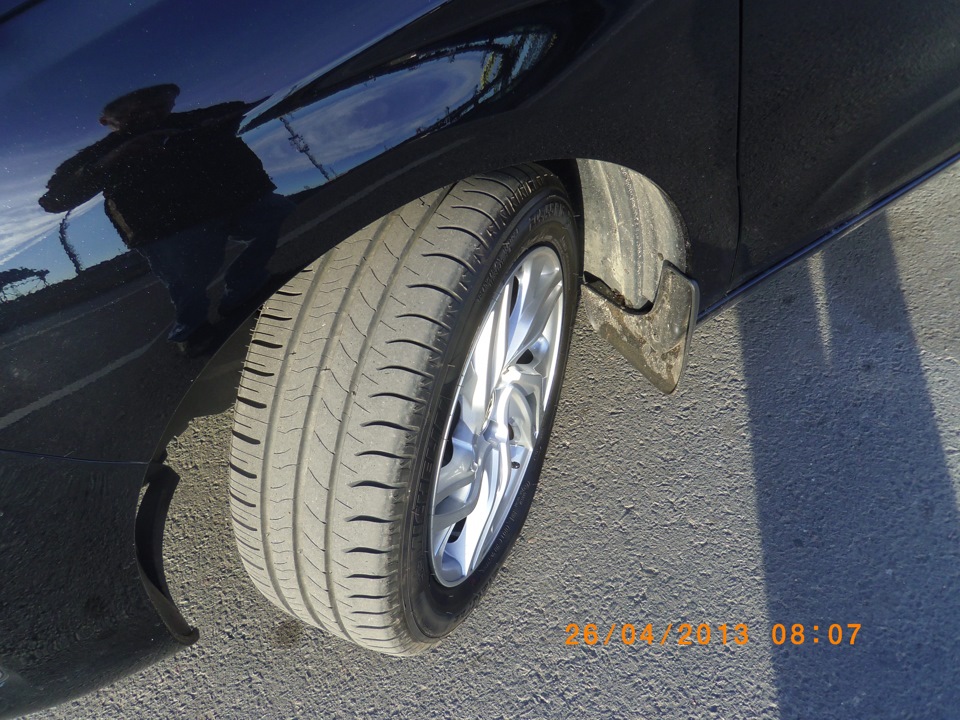 Передние брызговики — Citroen C4 (2G), 1,6 л, 2013 года | аксессуары ...