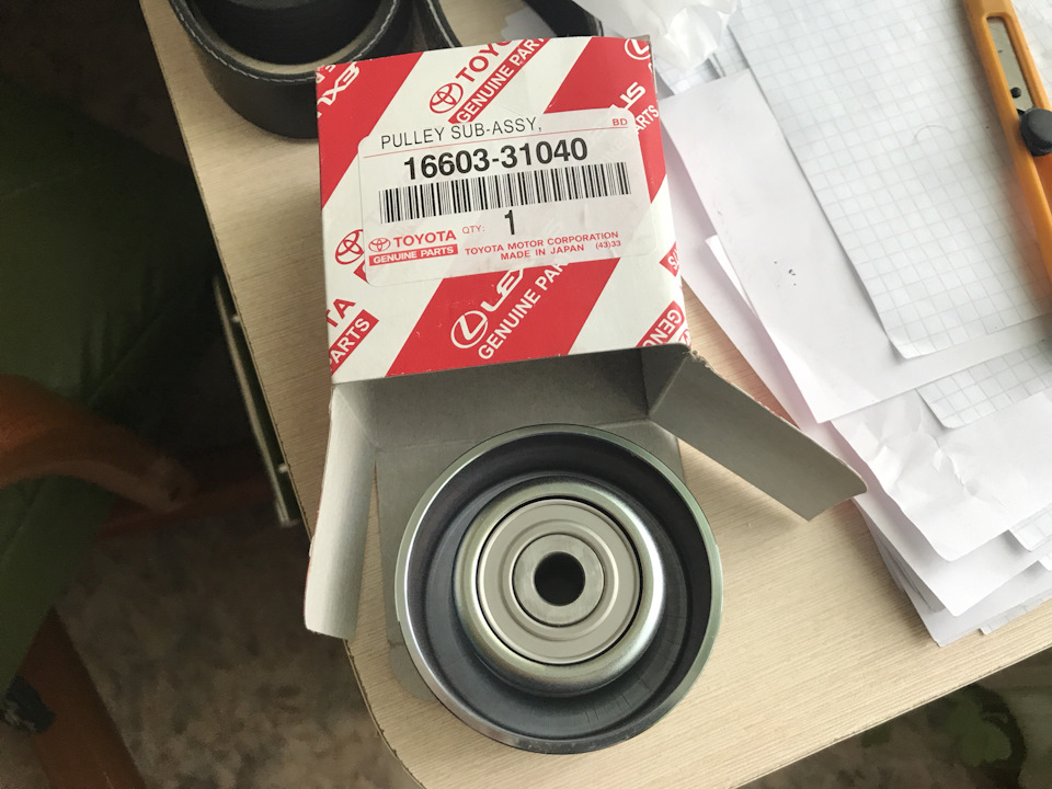 1660331040 Ролик общего ремня OEM TOYOTA LEXUS | Запчасти на DRIVE2