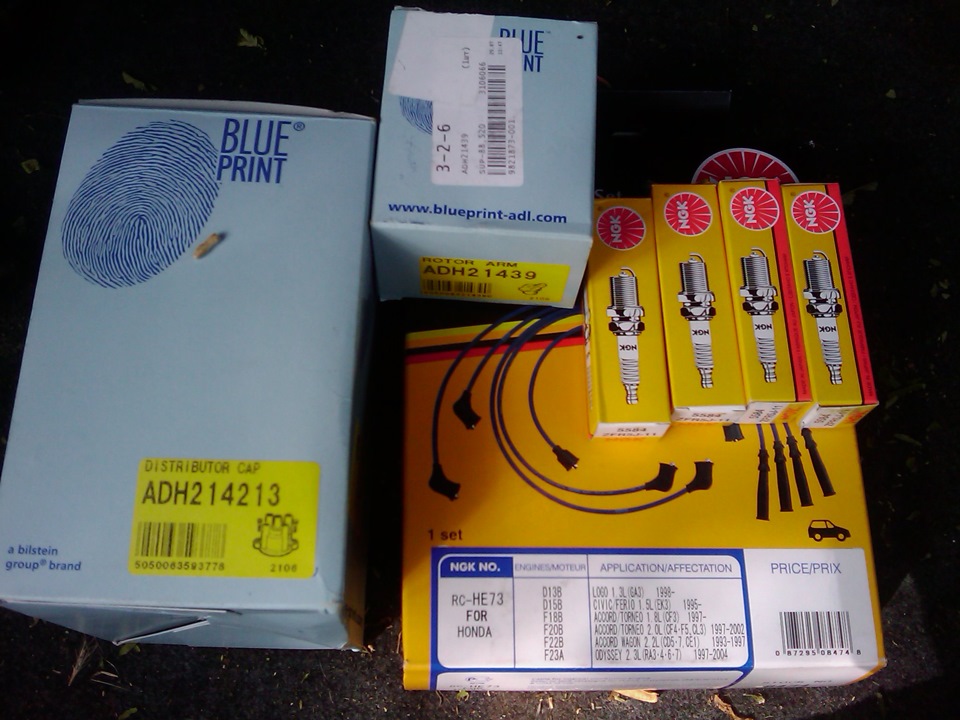 Для нужной искры :-) — Honda Civic Ferio (6G), 1,5 л, 1999 года ...