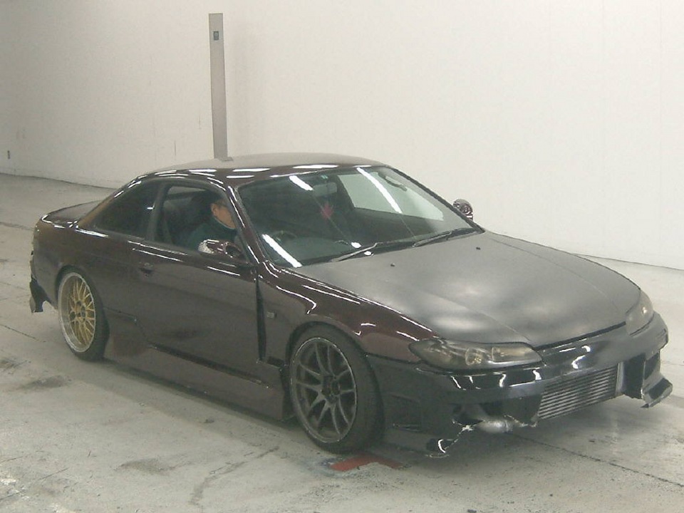 Nissan Silvia s14 (face s15) — Nissan Silvia (S13), 1,8 л, 1990 года | продажа машины | DRIVE2