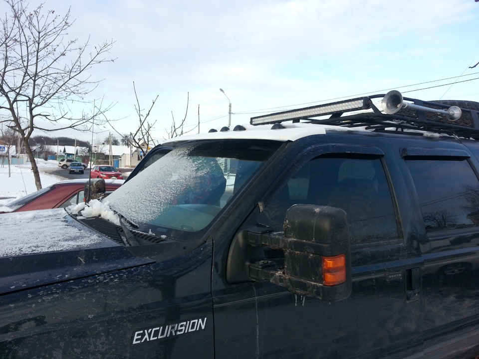 Козырек на крышу! — Ford Excursion, 7,3 л, 2001 года | тюнинг | DRIVE2