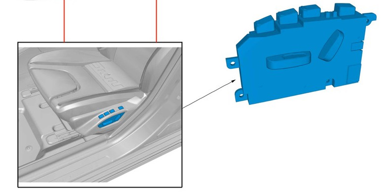 Пост #8 (боковая панель вод.сиденья) — Volvo XC70 III, 3,2 л, 2008 года ...