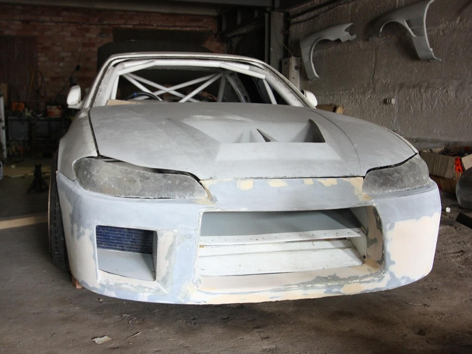 Бампера — Nissan Silvia (S15), 6 л, 1999 года | наблюдение | DRIVE2