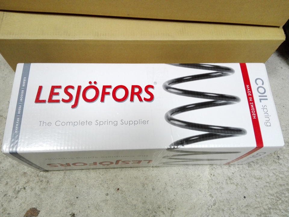 [7 — тюнинг подвески] Пришли компоненты подвески от Аута 3 — Mitsubishi ...