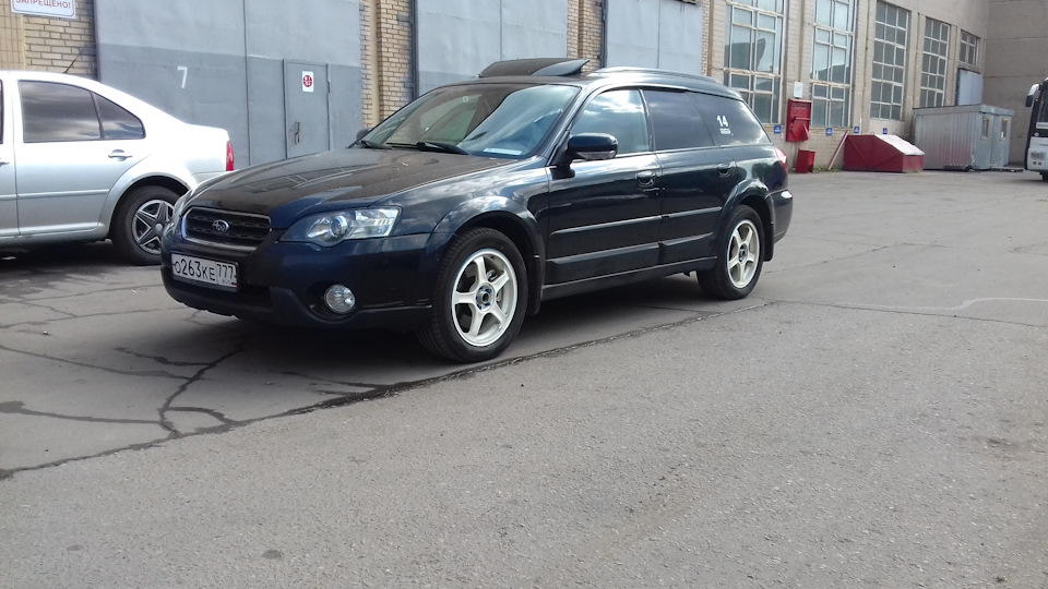 Сход развал — Subaru Outback (BP), 3 л, 2004 года | визит на сервис | DRIVE2